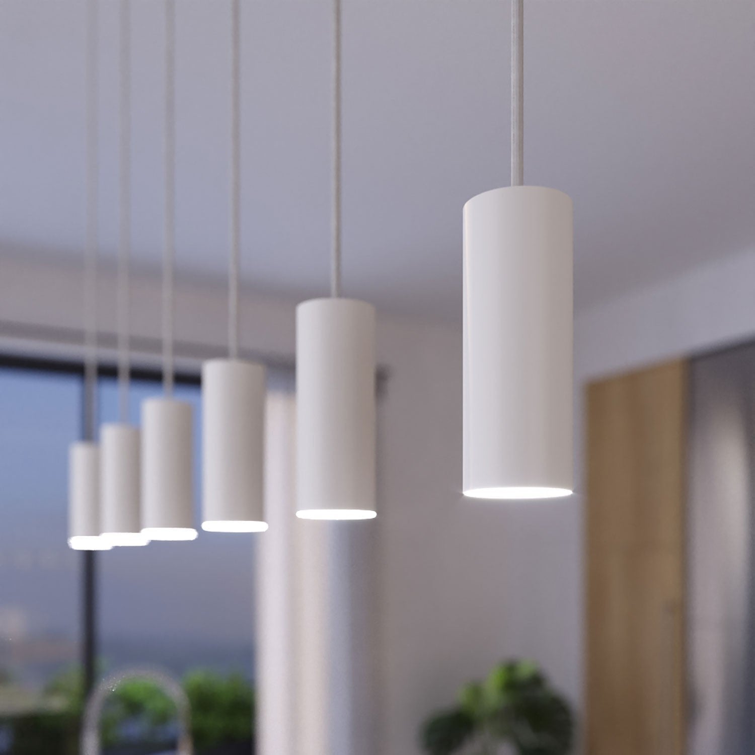 Creative Cables Tube Pendel Vit | Designlampor | Köp lampor ...